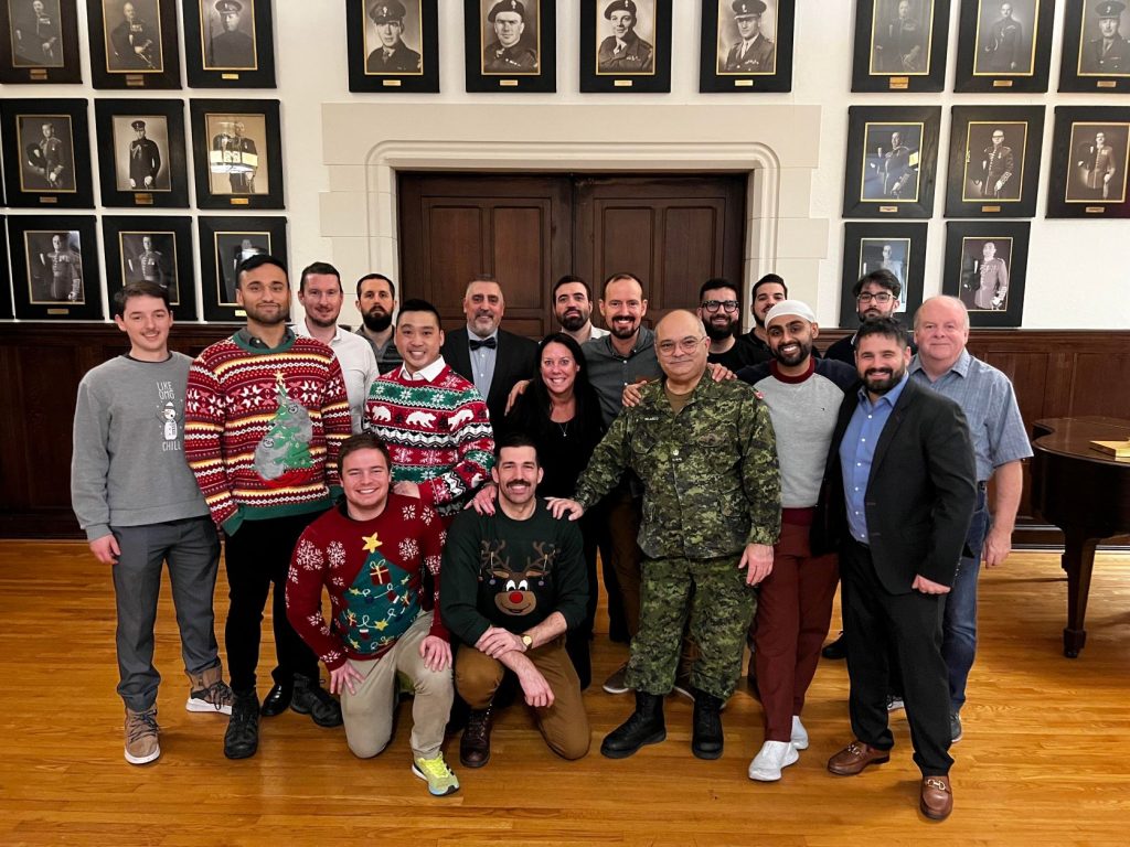 Officers Mess, Year End Gift Exchange gathering. – The Canadian ...