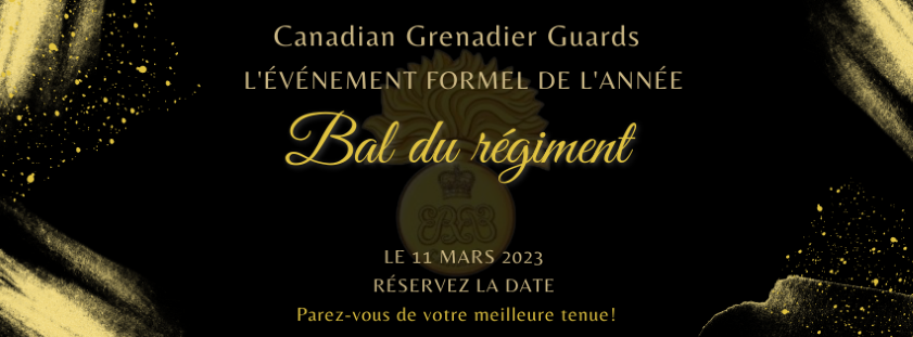 Bal d’anniversaire régimentaire – 2023 – Regimental Birthday Ball – The ...