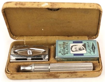 CGG Museum Artifact – THE GILLETTE ‘KHAKI SET’ CANADIAN ISSUED SHAVING ...