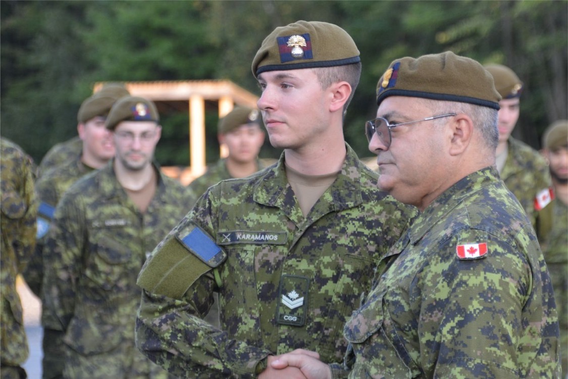 Regimental Promotions, September 27, 2022 – The Canadian Grenadier Guards